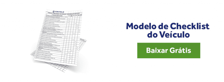 Modelo de Checklist do veículo para você começar a utilizar agora